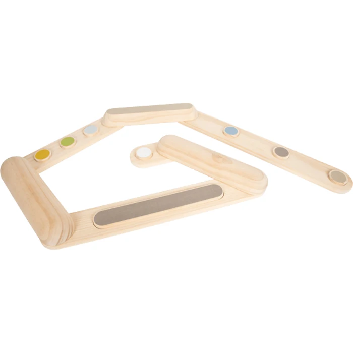 Montessori Foldable Eco-Friendly Gymnastics Outdoor Wooden Balance Beam ...