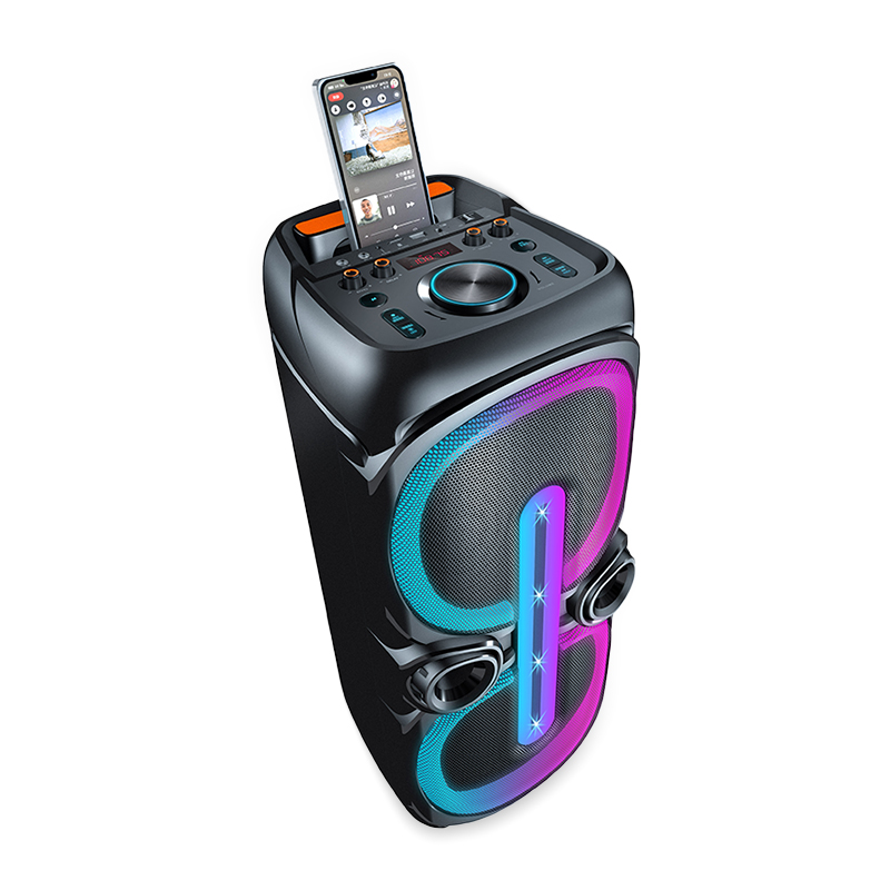 Outdoor Subwoofer Woofer Trolley Portable Tws Wireless Professional ...