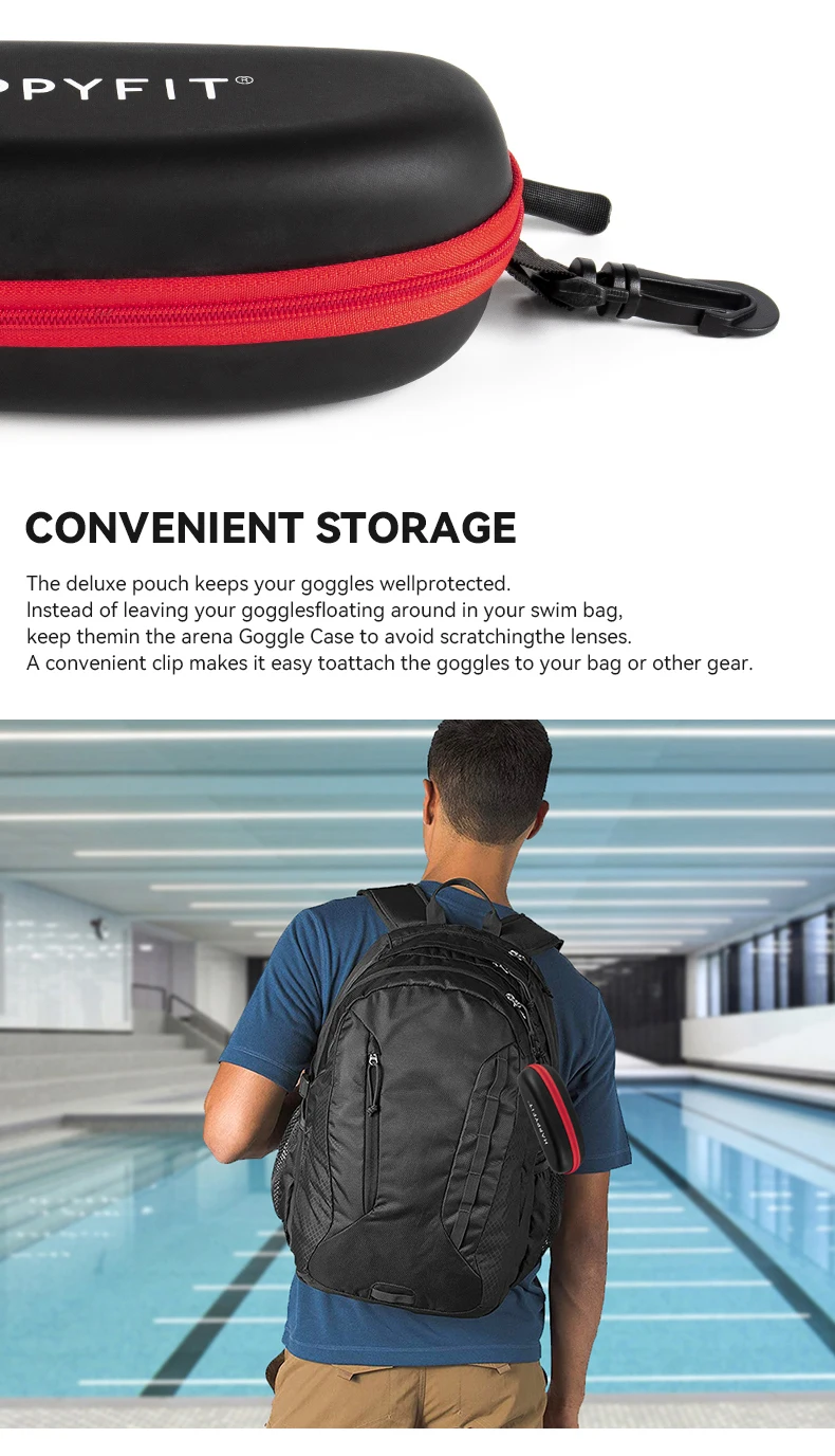 Custom Exquisite Swim Glasses Box - Fashion & Portability