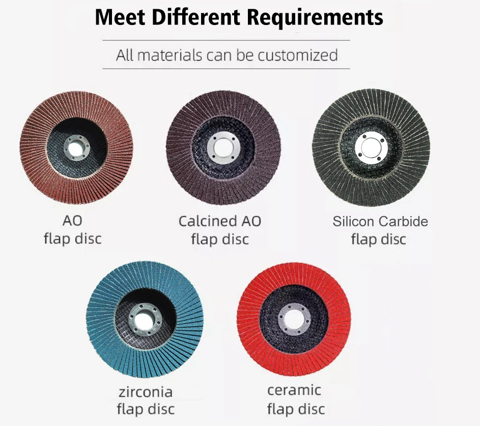 Wholesale Customized Fiberglass Polishing Abrasive Flap Disc Ceramic ...