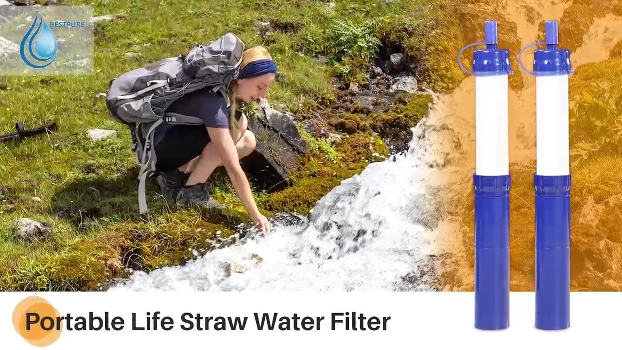 Water Purifier Travel Garden Hose Portable Filter Carbon Water Filter ...