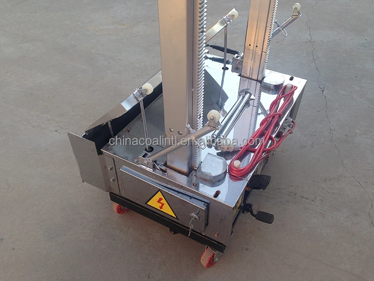 Automatic Wall Cement Plastering Machine Render Electric Wall Cement ...