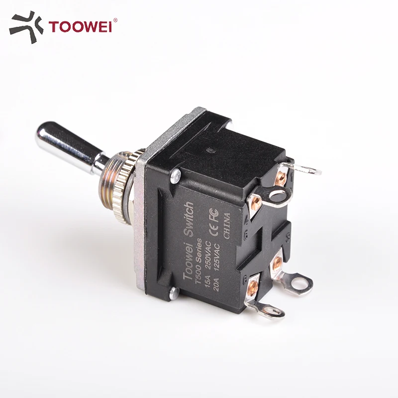 Toowei 15a 20a 125v 250v 4pins (on)-off Waterproof Ip67 Momentary ...