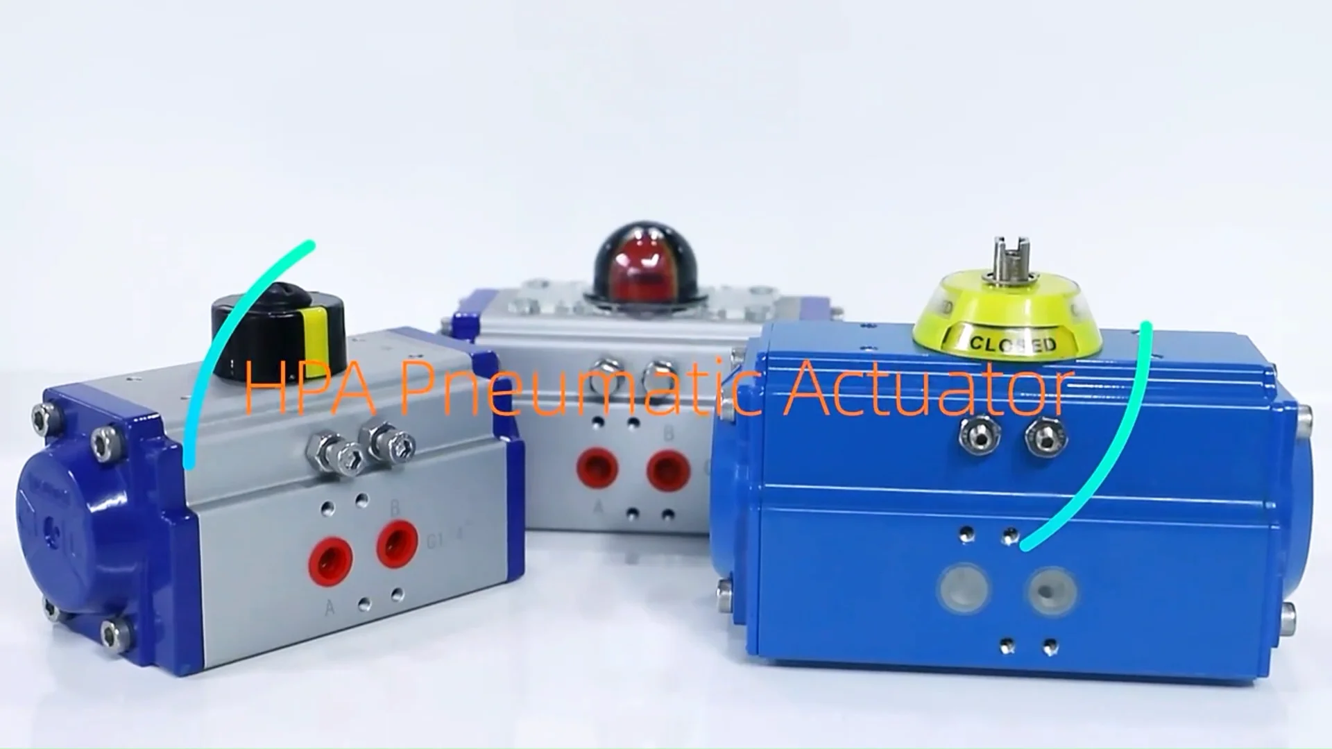 Da32 Actuador Neummtico Simple Rotary Ball Valve Pneumatic Actuator ...