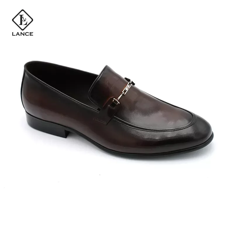 LANCI Custom Shoes Manufacturers Design Loafer Genuine Leather Shoes ...