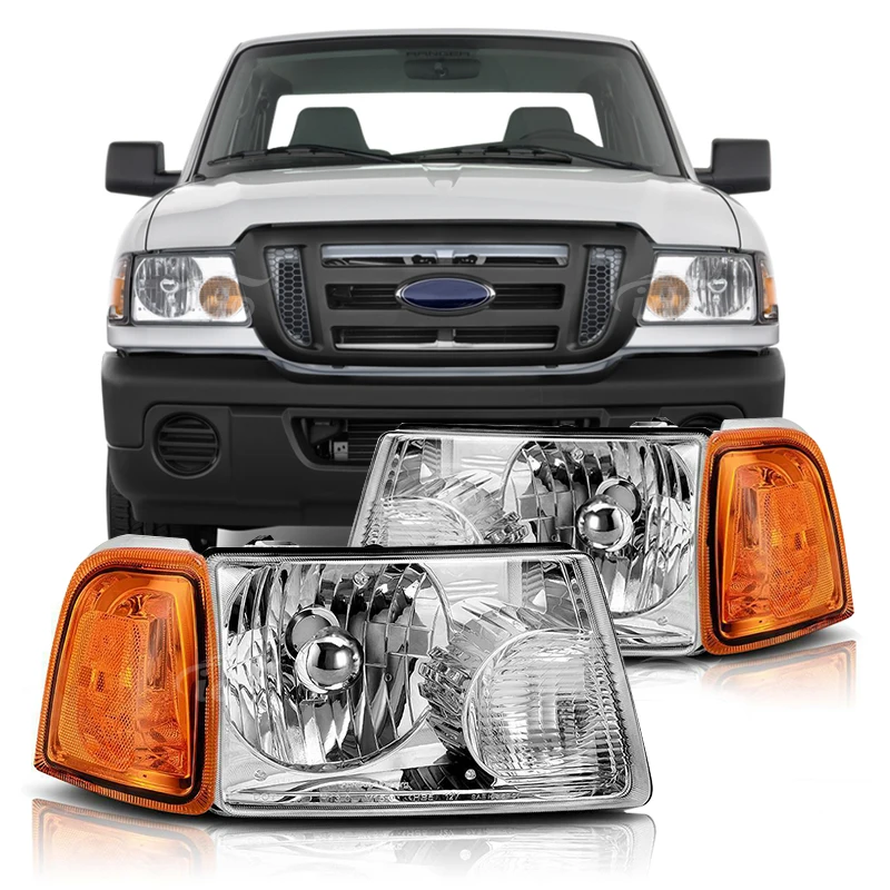 6L5Z13008BA 6L5Z13008AA汽车左右对LED头灯前灯，适用于福特Ranger 2001 - 2011| Alibaba.com