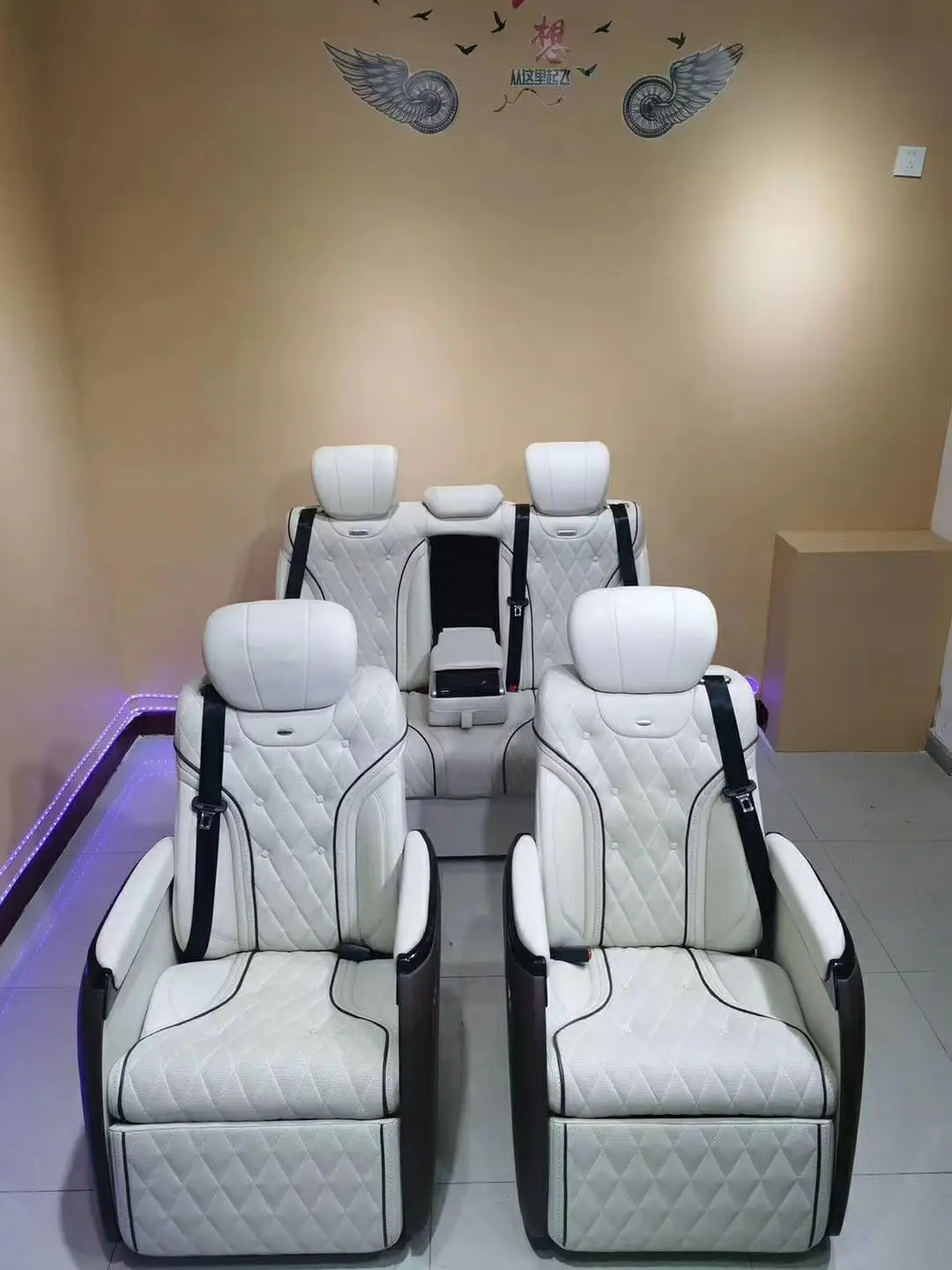 Electric Auto Vip Leather Car Seat For Modification Mpv Limousine Van ...