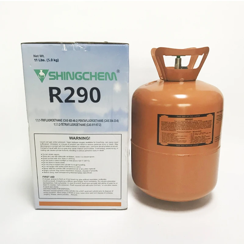 R290 Gas Air Conditioner R290 Disposable Refrigerant Gas Cylinder R290 ...