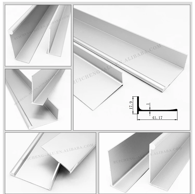 Aluminium Kitchen Section Handle Profile Cabinet Furniture