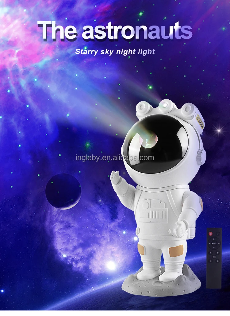 Astronaut Star Projector - Illuminate Your Space Creatively
