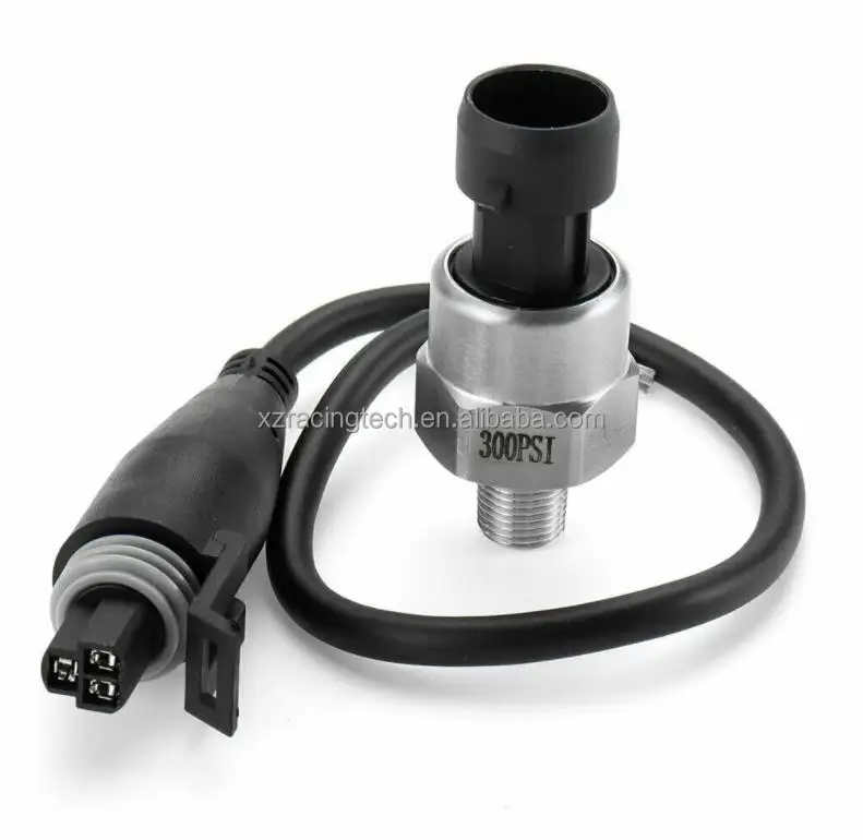 Universal 5v Pressure Transducer Sender 30 Psi Oil Fuel Air Water W ...