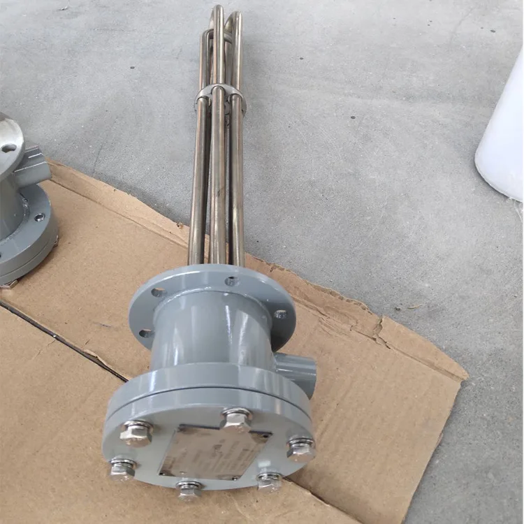 ATEX Certified Industrial Ex Immersion Heater with Thermostat