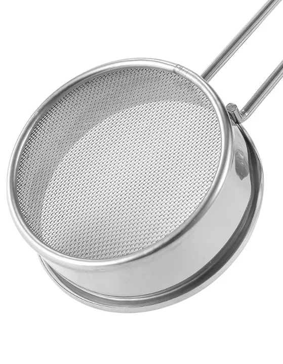 Dfms01 Stainless Steel 40 Mesh Flour Sieve Filter Handheld Mini Sugar ...