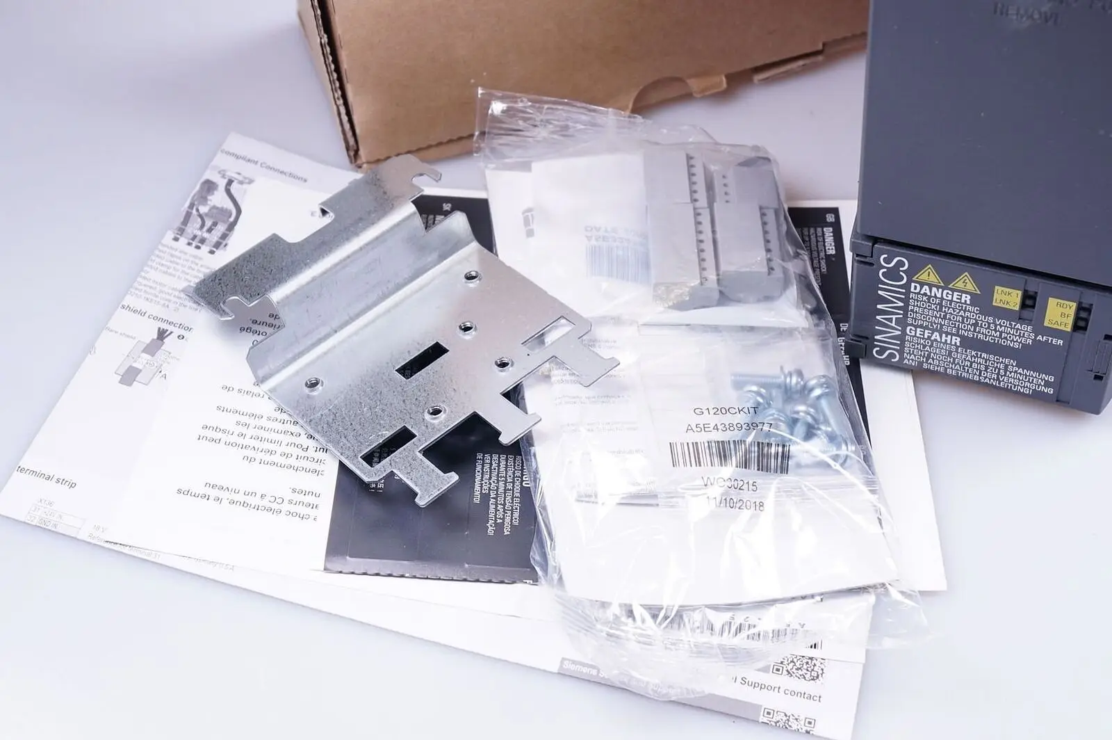 Siemens Inverter SINAMICS G120C PROFINET Ethernet/ip