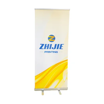 Custom Aluminum Roll Up Retractable Scrolling Pull Up Pop Up Standing ...