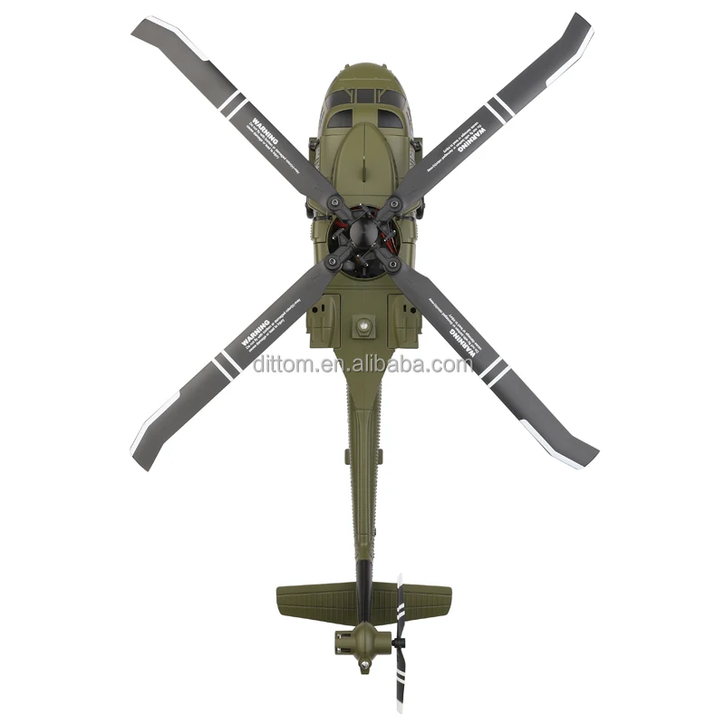 Wltoys K170 Black Hawk UH-60L RC Helicopter - 4CH, Brushless