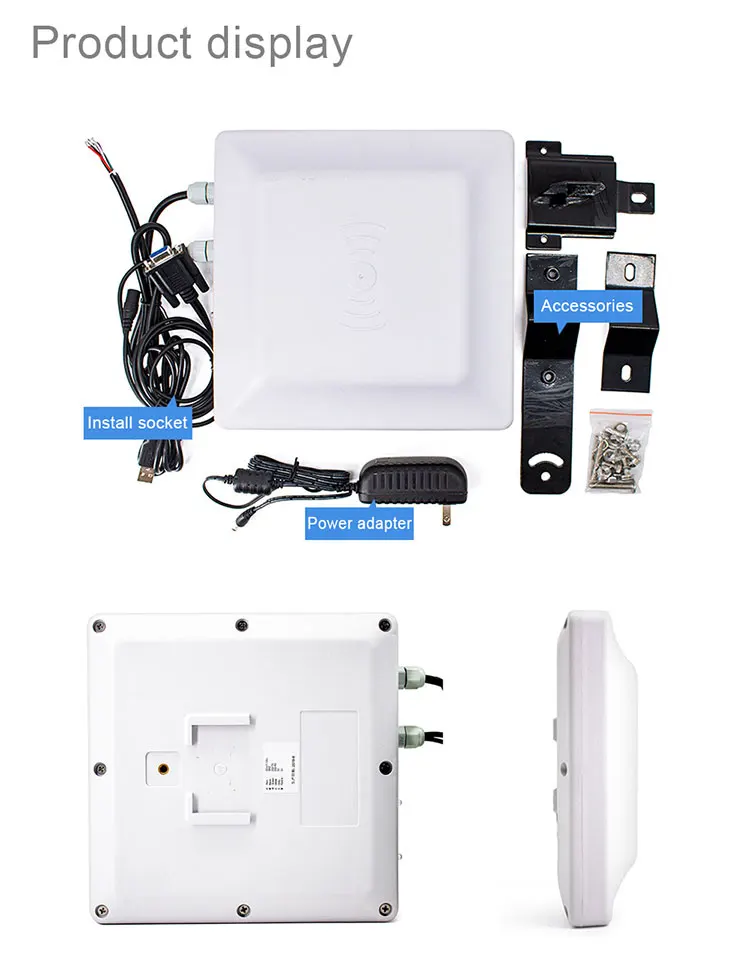 6M Long Range UHF RFID Reader for Smart School Attendance