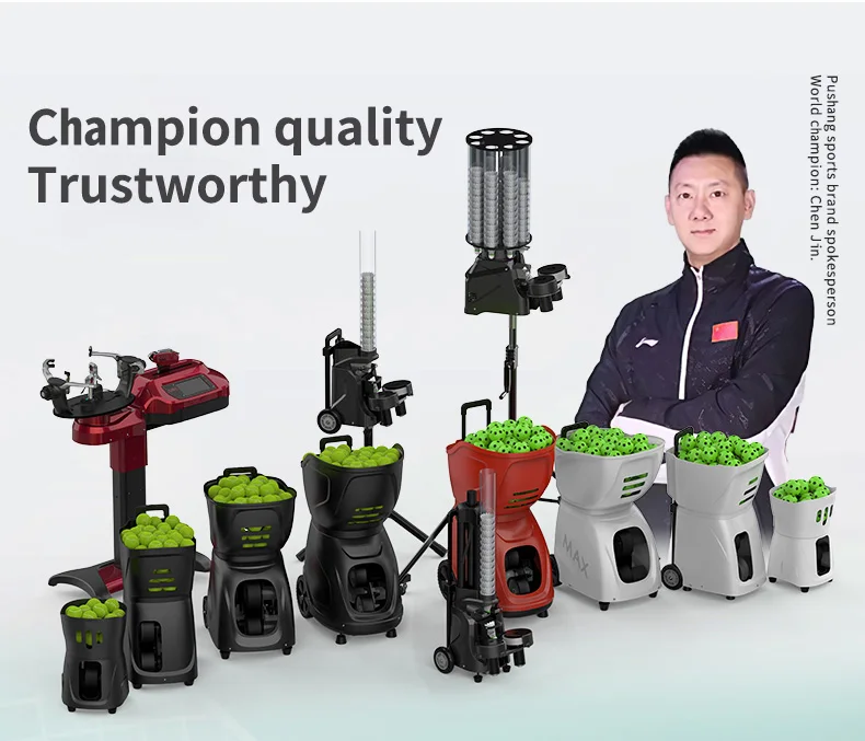 Portable Tennis Ball Machine Launcher with APP & Remote Control for ...