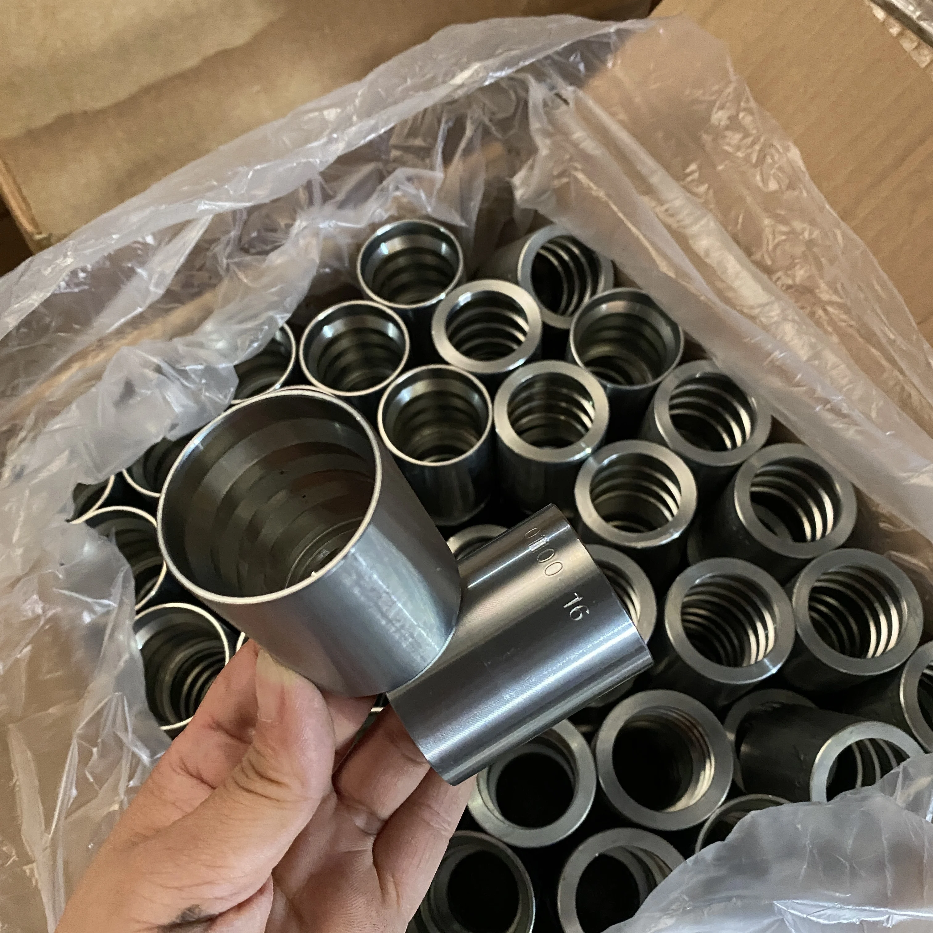 Eaton Winner 1/2" Hydraulic Hose Crimp Ferrule Fitting - Oem