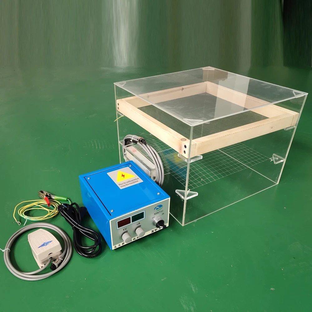 Mini Type Electrostatic Flocking Machine XT-F01 with Flock Box