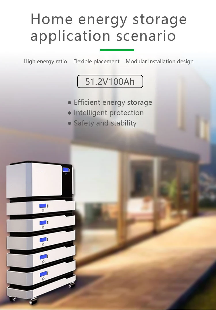 Factory Custom Stacked Home Energy Storage Power Supply 48v 51.2v 5kwh ...