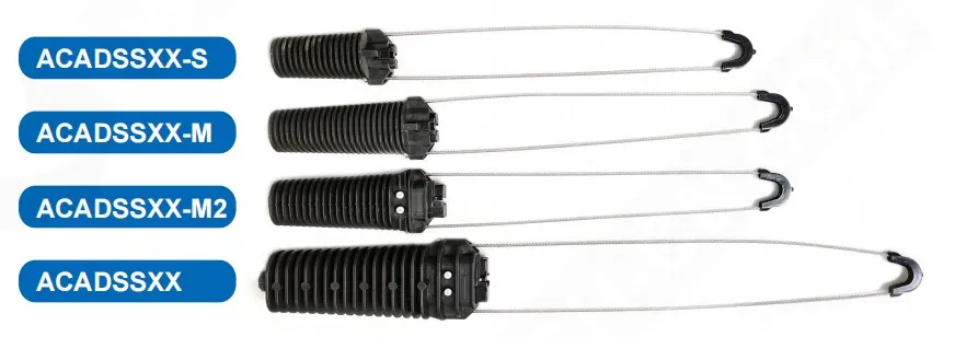 Plastic Wedged Strain Clamp for ADSS Cable ACADSS10| Alibaba.com