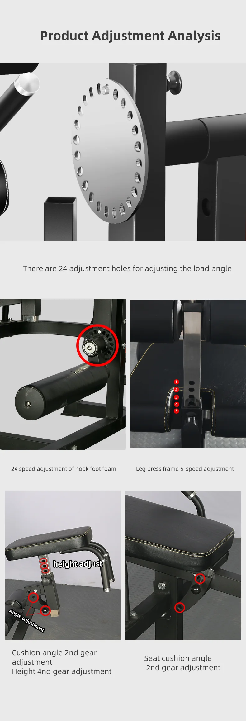 Hot Selling Leg Flexion And Extension Trainer Gym Special Equipment Leg ...