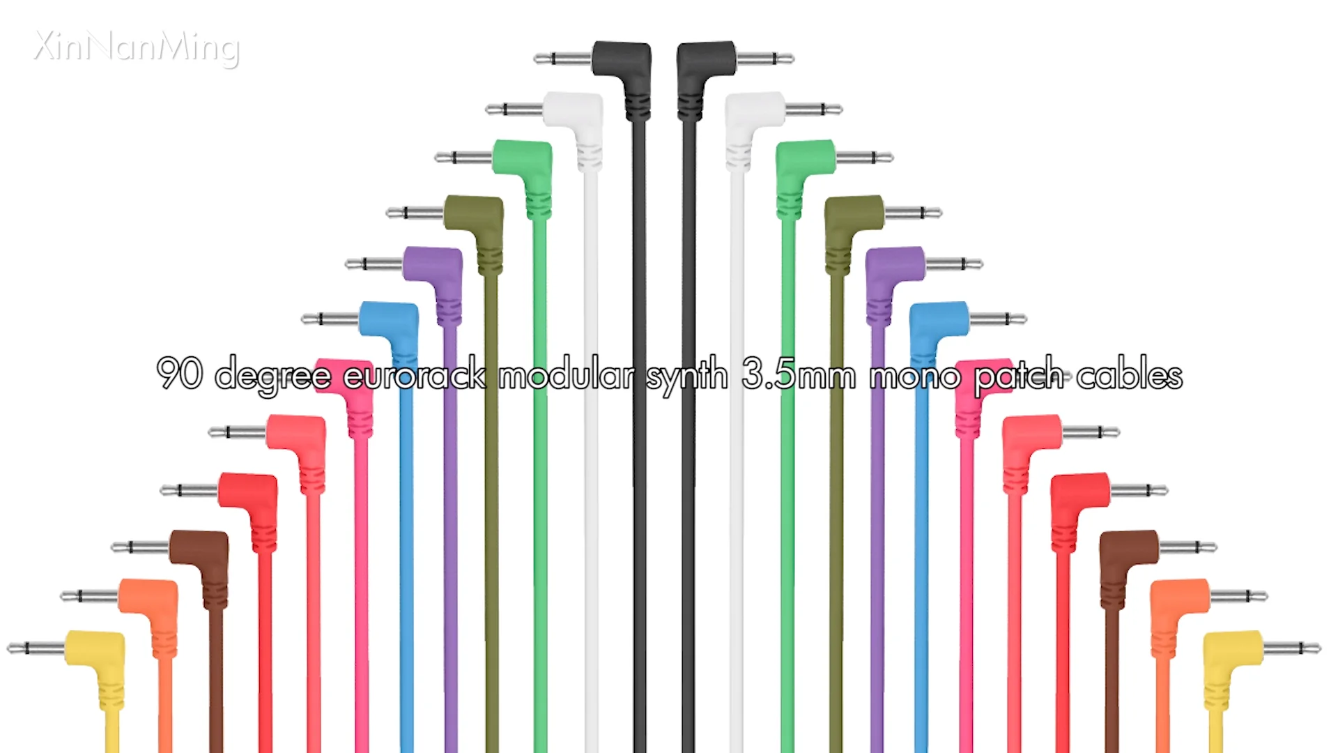 Right Angle 3.5mm Ts Mono Patch Cables Male To Male Right Angle ...