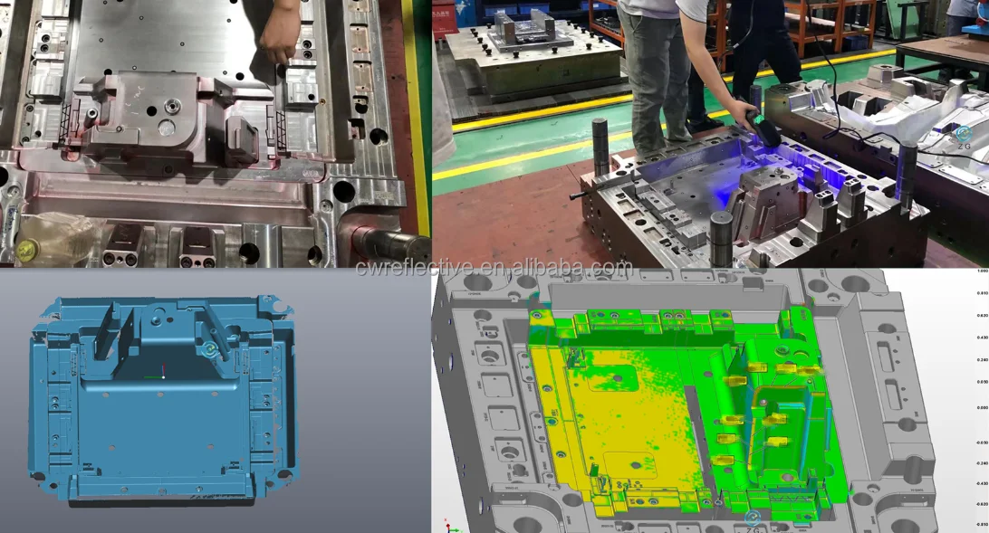 High Precision 3D Scanner Reflective Targets for Automotive