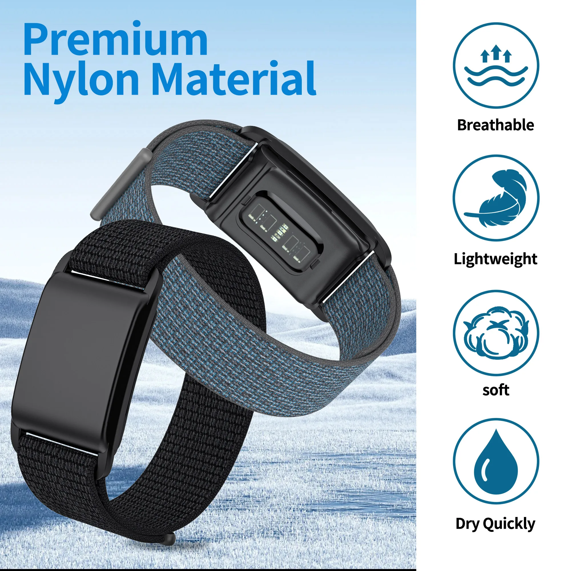 2025 High Quality Nylon Elastic Belt for Whoop Watch Band 4.0 Headband ...