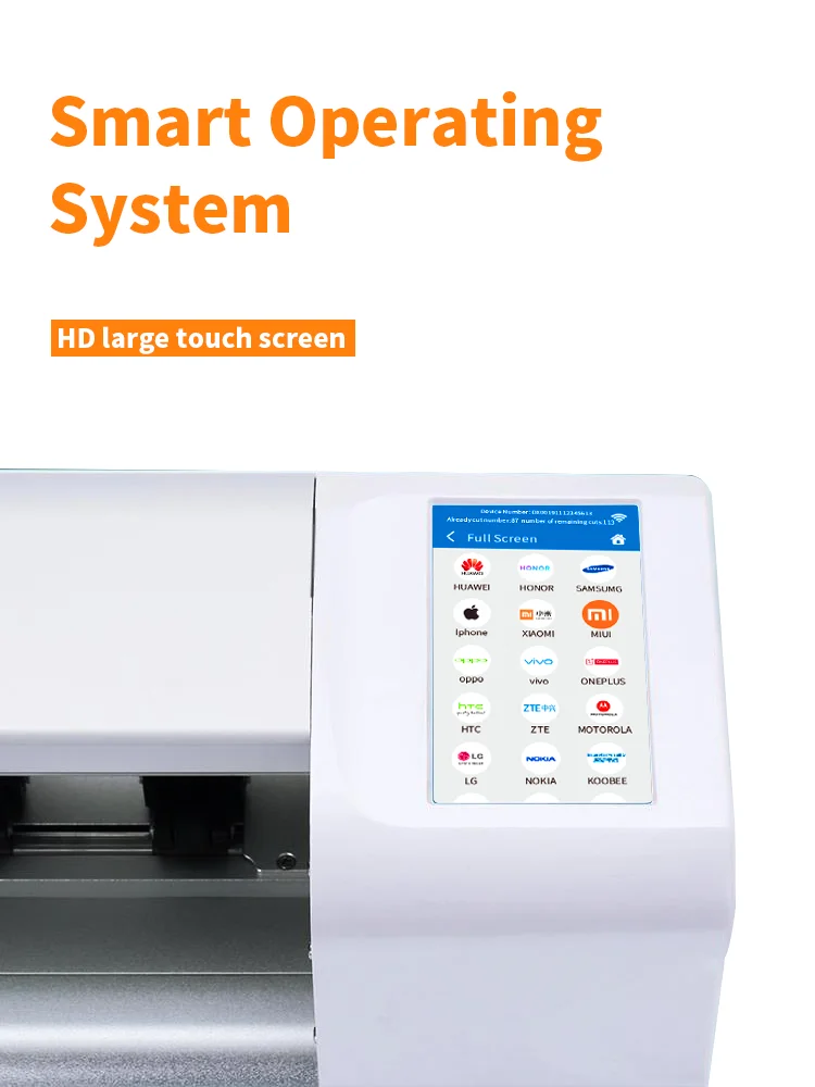 Back Skin Cutting Machine Mobile Phone Cut Machin Mobile Phone Front ...