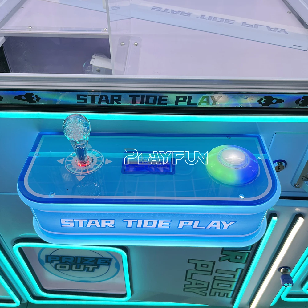 Coin Operated Game Machine Claw Crane Games Star Tide Play Ufo Catchers ...