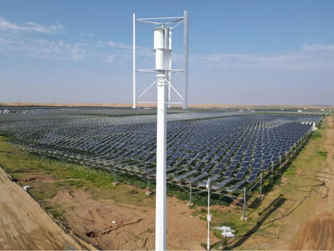 10KW VAWT Grid-Tied Wind Turbine - Efficient Power Generation