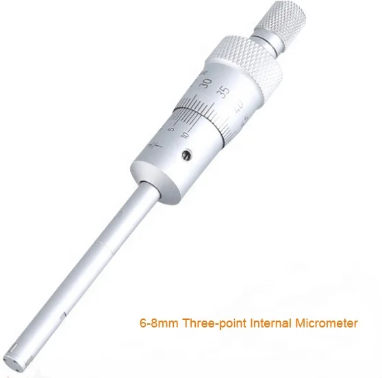 Industrial Level 6-8/8-10/10-12mm Three Points Internal Micrometer ...