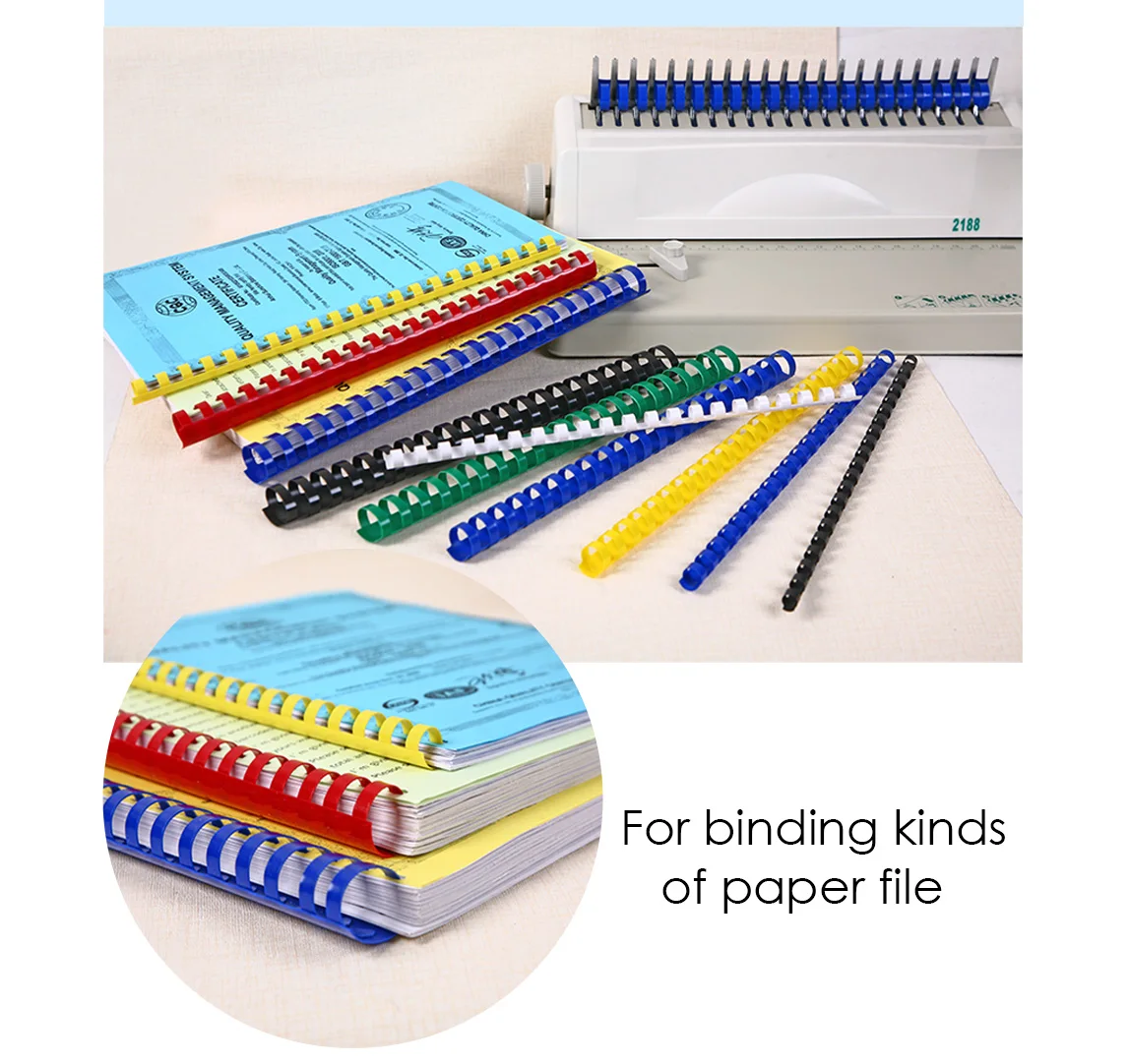 Foska Hot Sale Plastic Book Binding Rings - Durable & Versatile
