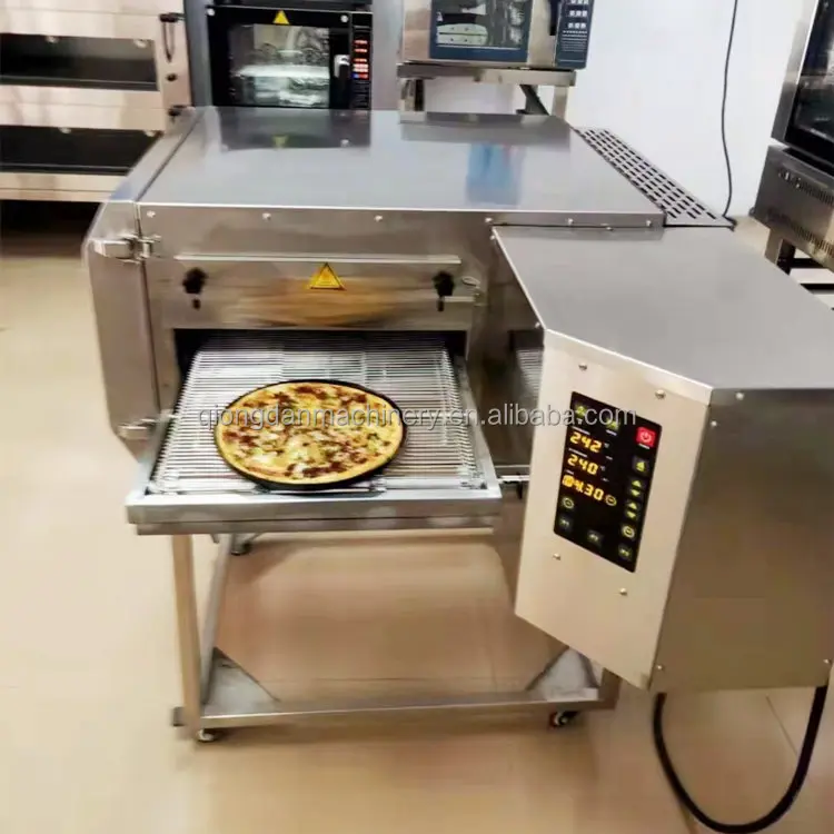 12 15 18 Inch Pizza Gas Baking Oven Commercial Conveyor Belt Pizza ...