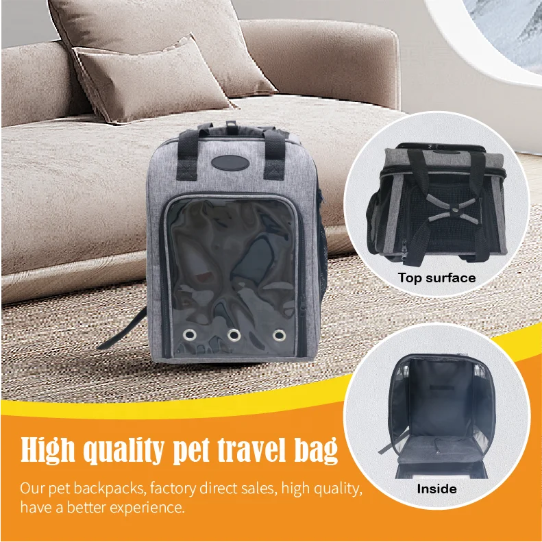 High Quality Travel Pet Backpack Carrier Airline Approved Carrier ...