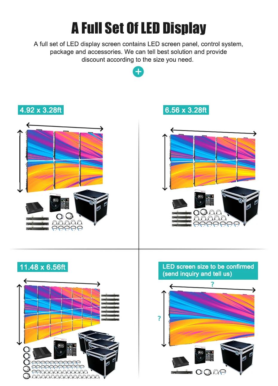 New Design High Refresh Hd Modular Led Display P2.97 P3.91 P4.81 P5.95 ...