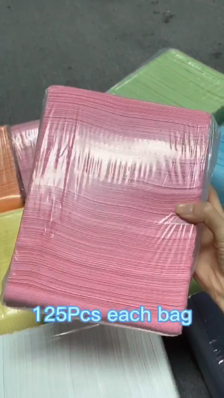 125pcs Disposable Foldable Clean Pad Beauty Nail Care Polish Waterproof ...