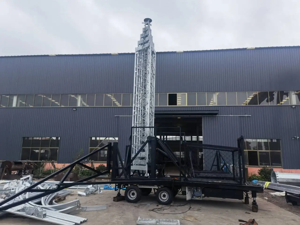 20m, 25m, 30m Vehicle-Mounted Mobile Lifting Tower - 500kg Payload