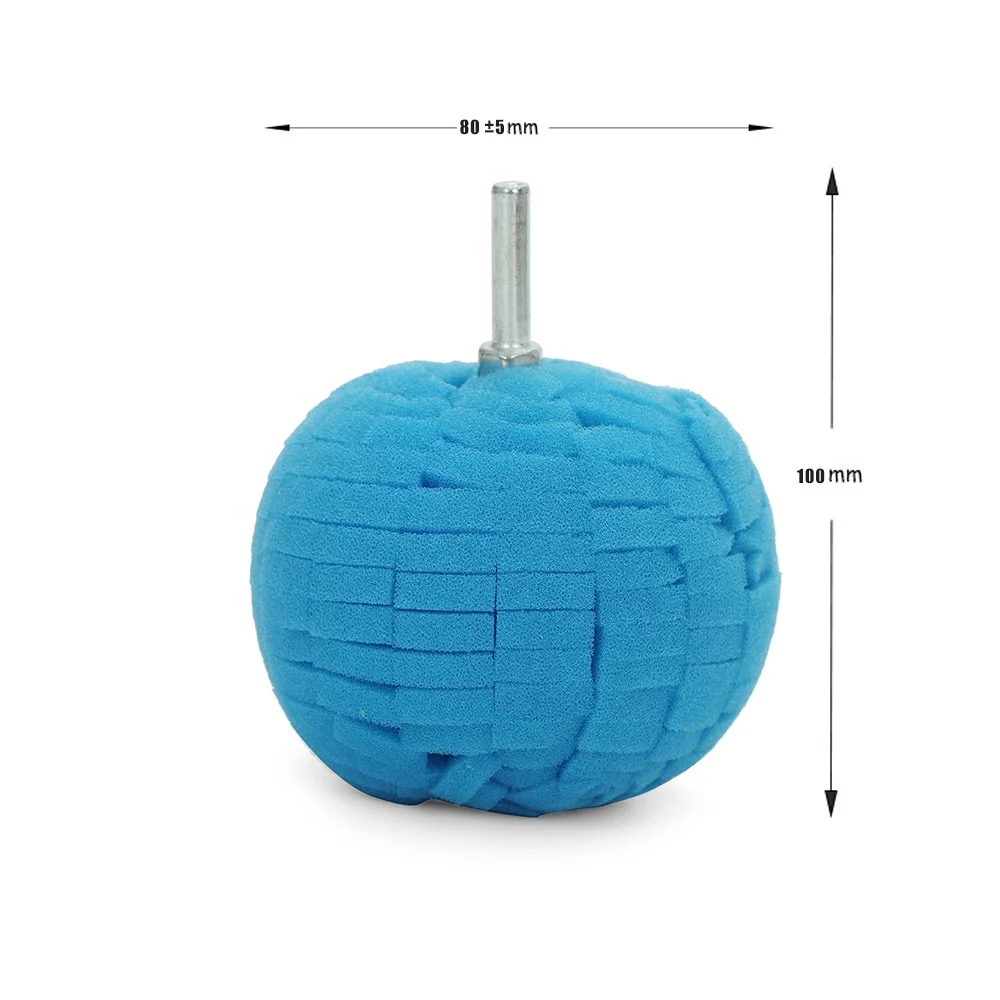 German Car Polish Ball Pad Best Selling Wholesale Hongjie 100 Mm Ball ...