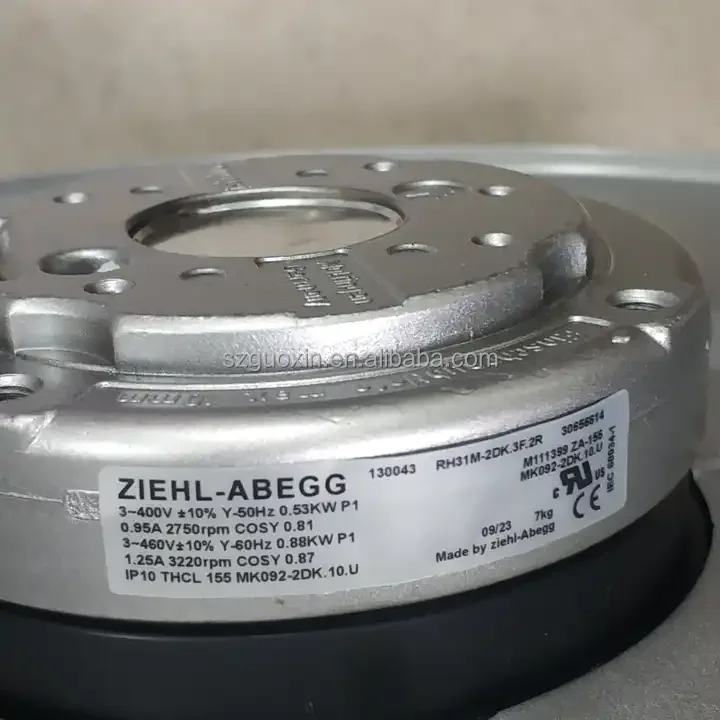 Ziehl-abegg Cooling Fan Rh31m-2dk-3f.2r - Buy Ziehl Abegg Fan,Rh31m-2dk-3f.2r,Ziehl Cooling Fan ...