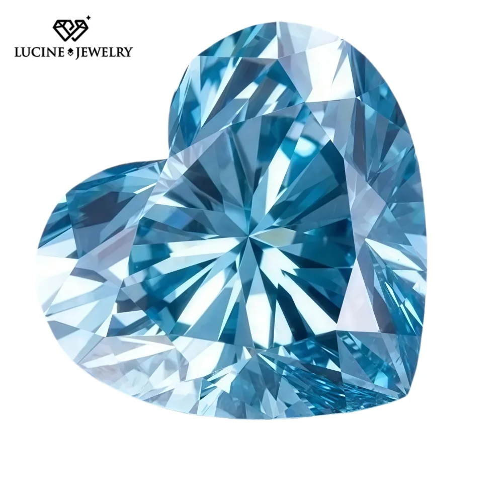 Lucine a High Quality Heart Blue Diamond the Best Ethically Sourced and ...