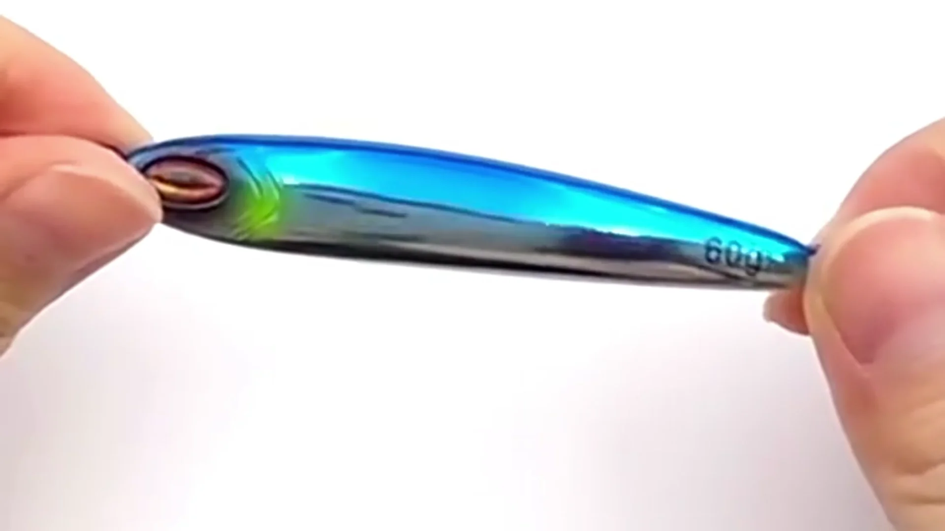 New 60g Tg Tungsten Metal Jig Lure Electroplating Luminous Artificial ...