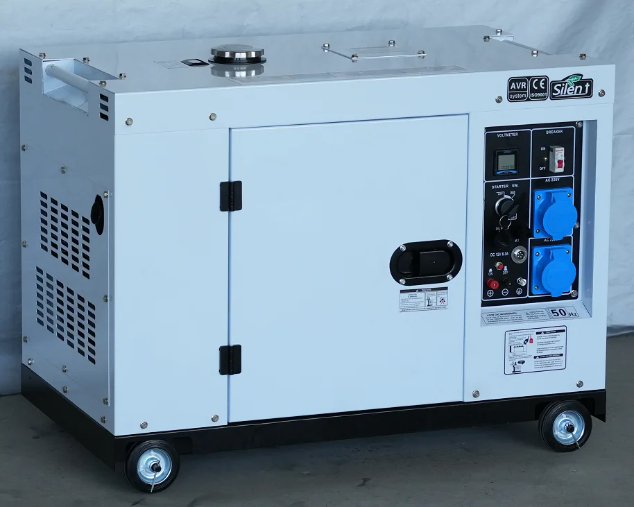 9kw 12kva Diesel Generator 380v 50hz 3phase For Home Use - Buy ...