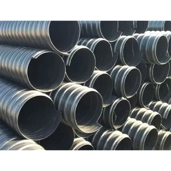 Black U-shaped Steel Strip Composite Hdpe Material Extensive Plastic ...