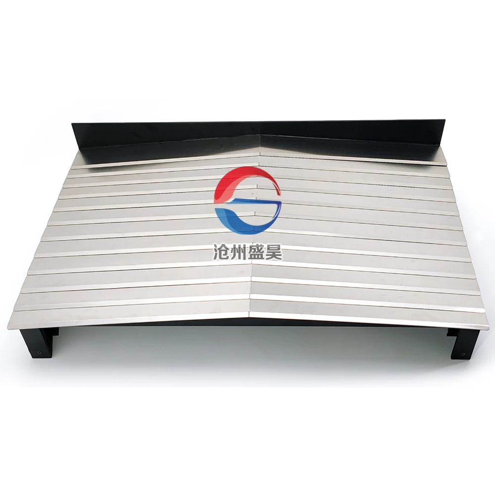 CNC Dust Cover Plastic Accordion Bellows Cover With Metal Shield ...