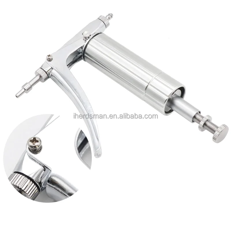 Veterinary Syringe 1ml - Automatic & Adjustable Injection