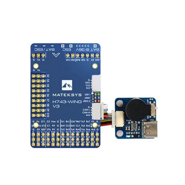 Matek H743 Wing V3 Ardupilot Inav 3 8s H743 Flight Controller Fc 305x305mm For Rc Airplane 