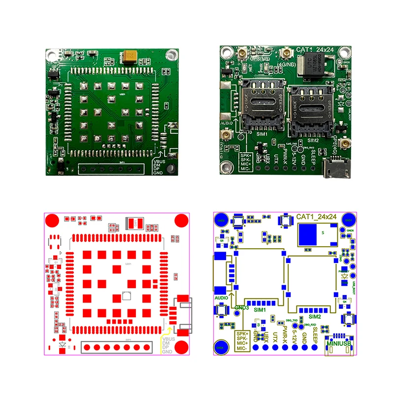 Simcom A7670E-FASE LTE Cat.1 Module - 4G Development Board